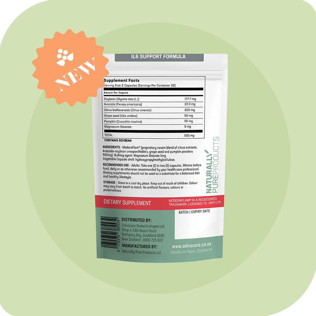 Moderaflam Capsules 60's | Salvacare